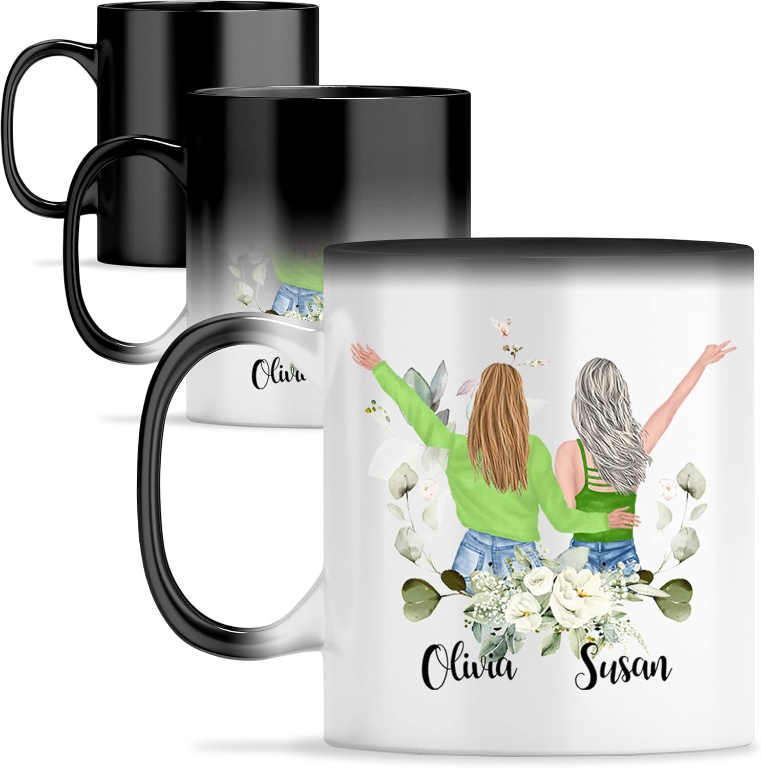 Amazon.com: Personalized Sister Magic Mug from Sister, Custom Sister ...