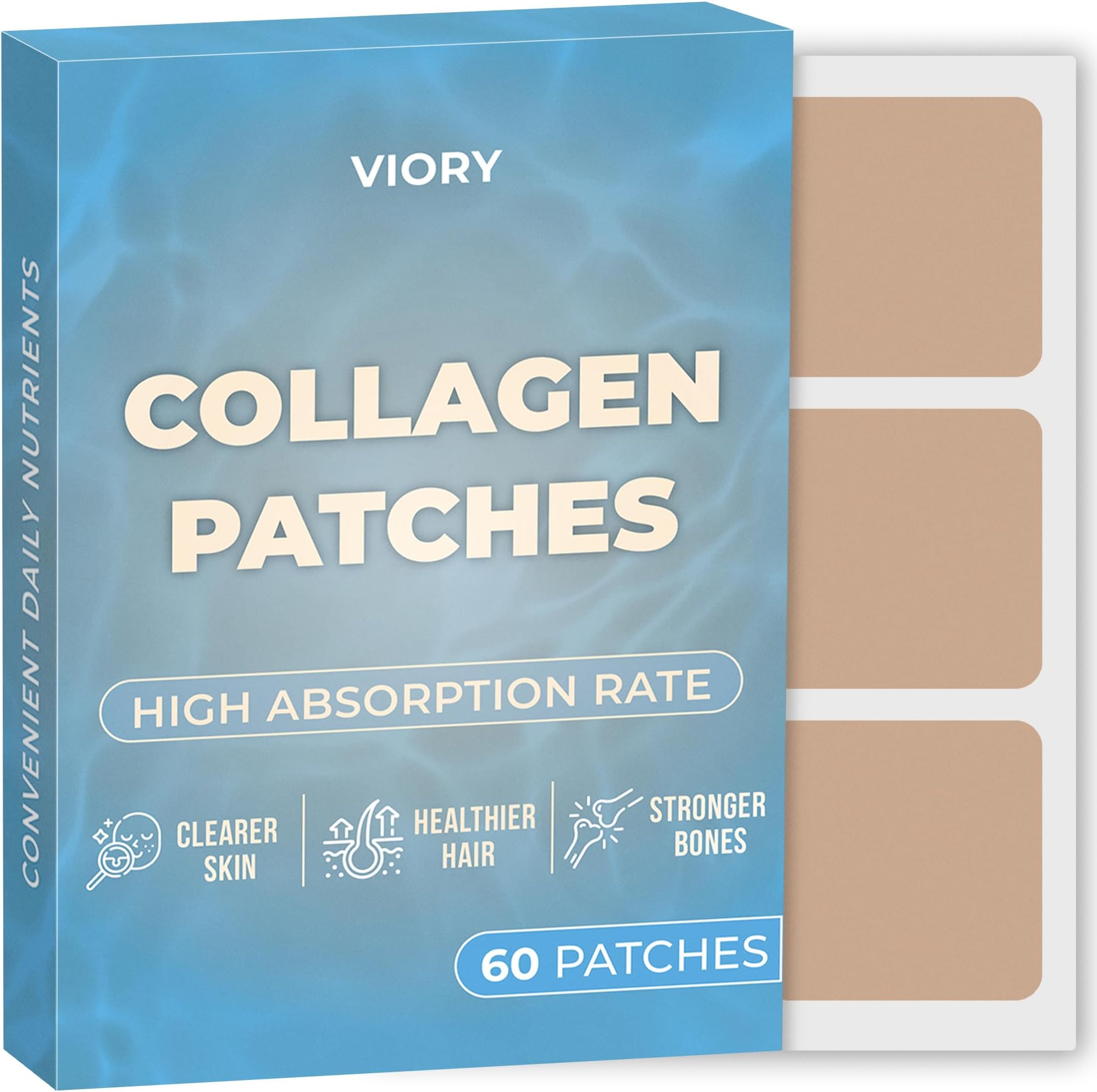Amazon.com: Collagen Patches (Pack of 60) - 100% Natural Patch for ...