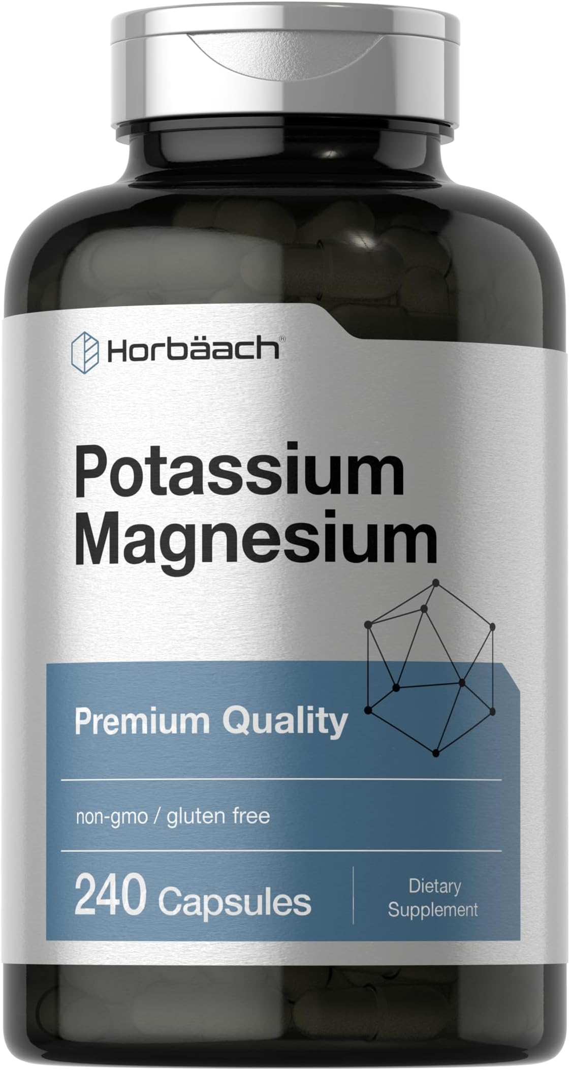 Amazon.com: Nutricost Potassium (99 mg) Magnesium (210 mg) Citrates ...