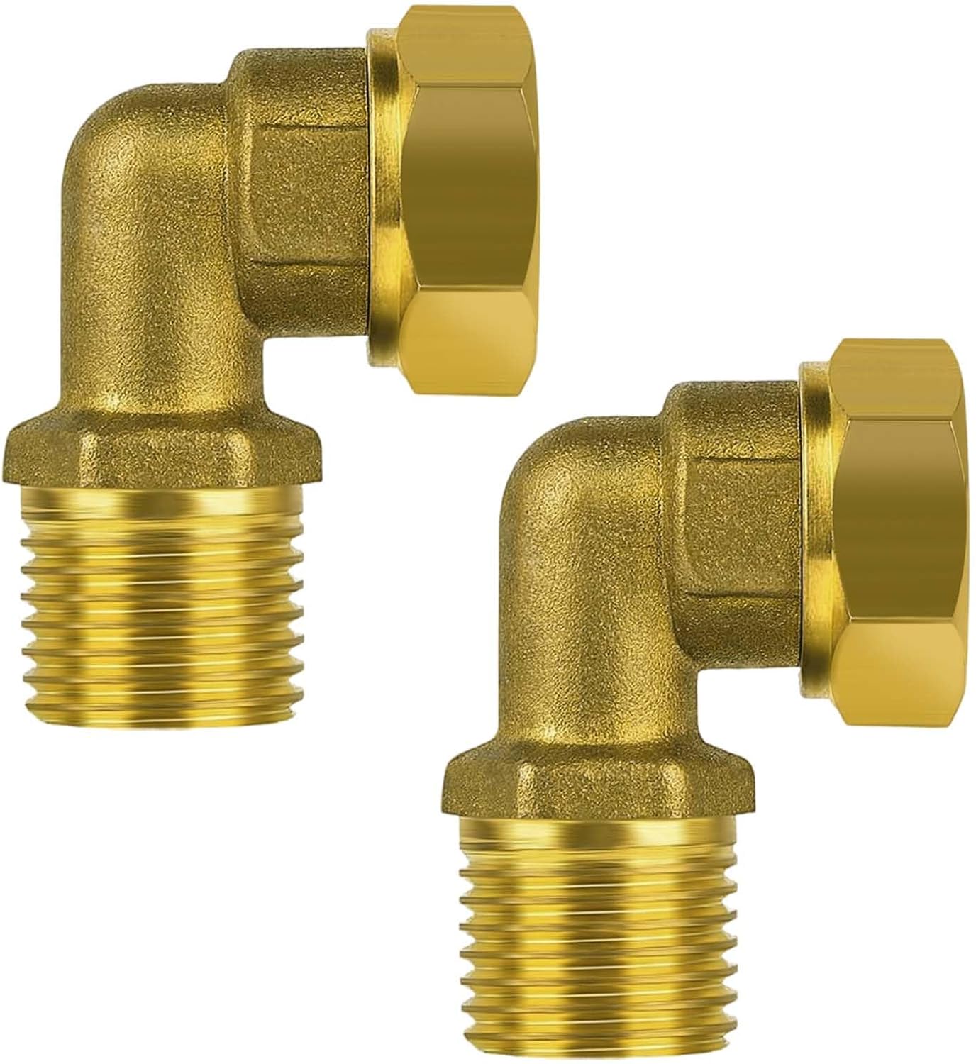 Amazon.com: Lanceler 1/2 IPS Female to 1/2 IPS Male 90 Degree Elbow ...