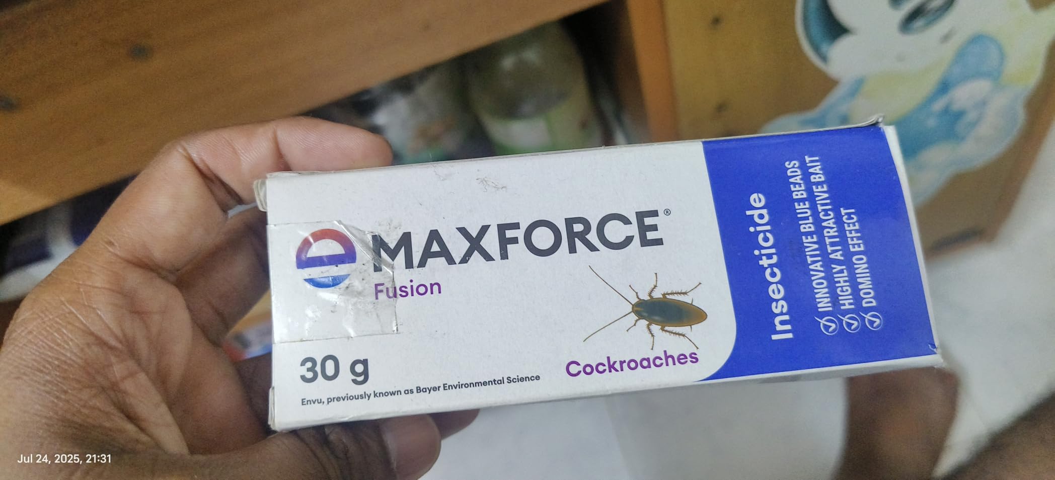 Maxforce Fusion 30gm Cockroach killer gel for Home and Kitchen | Strong ...