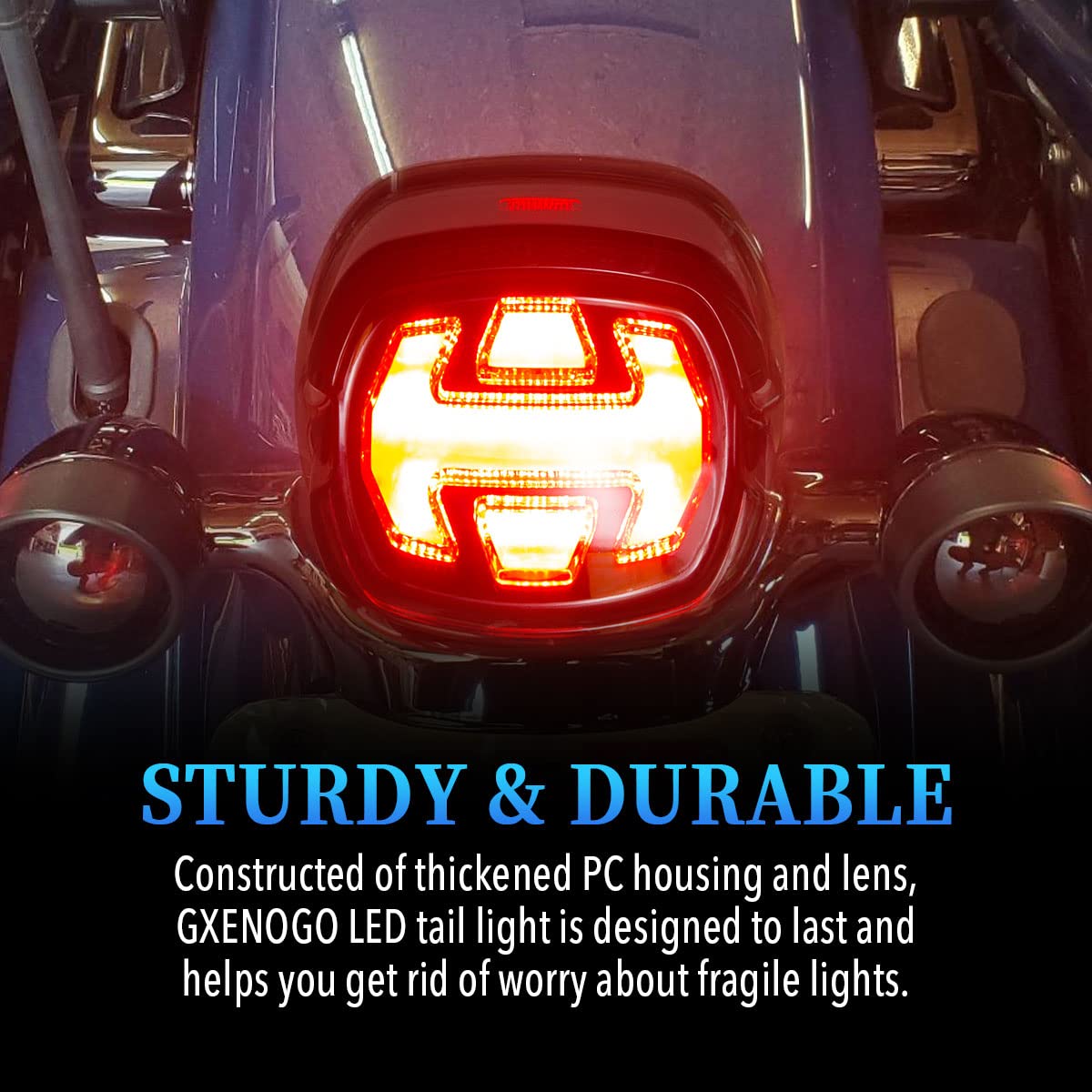 Harley LED Brake Tail Light [DOT Approved] [Arrow-Design], 57% OFF