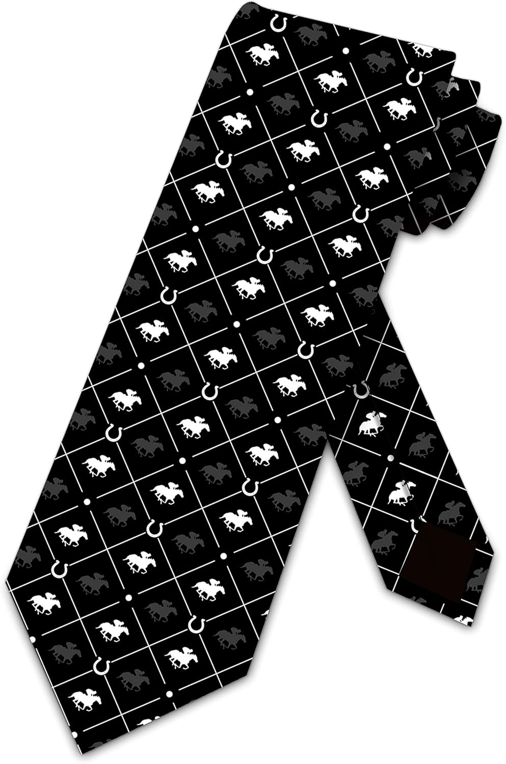 Amazon.com: Three Rooker Horse Racing Ties Equestrian Mens Necktie ...