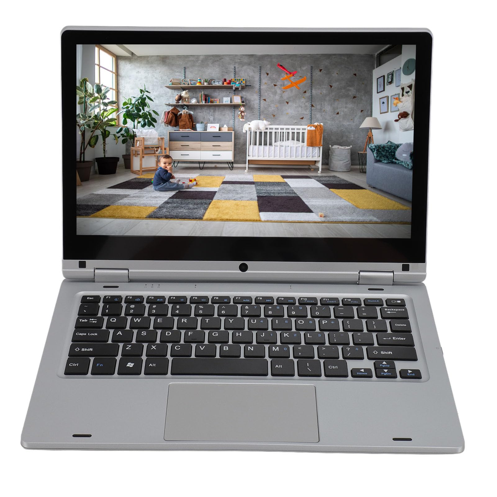 11.6 Inch 2 in 1 Laptop, 360 Degree Rotating N4020 Processor Business ...