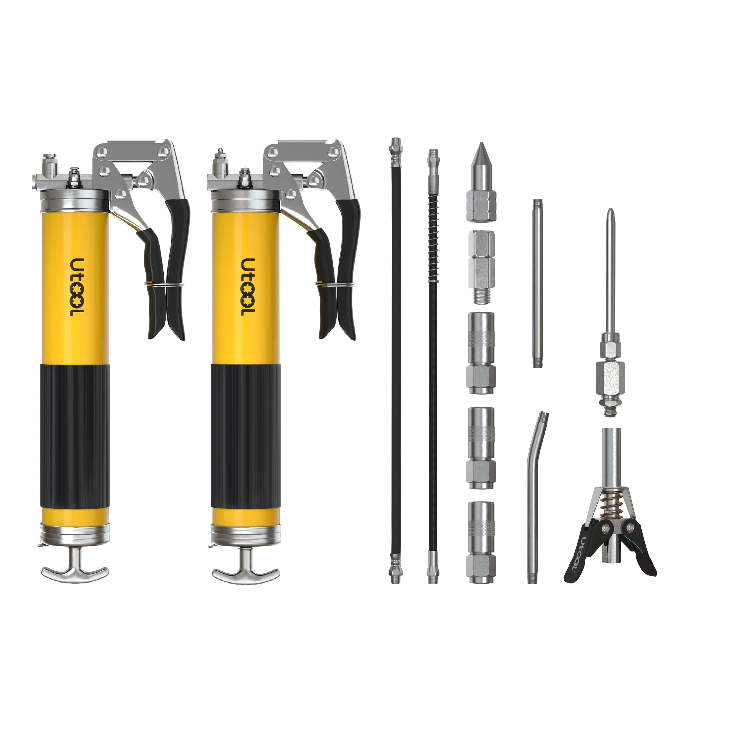 Amazon.com: UTOOL Grease Gun Basic Set & Grease Gun Pro Set : Automotive