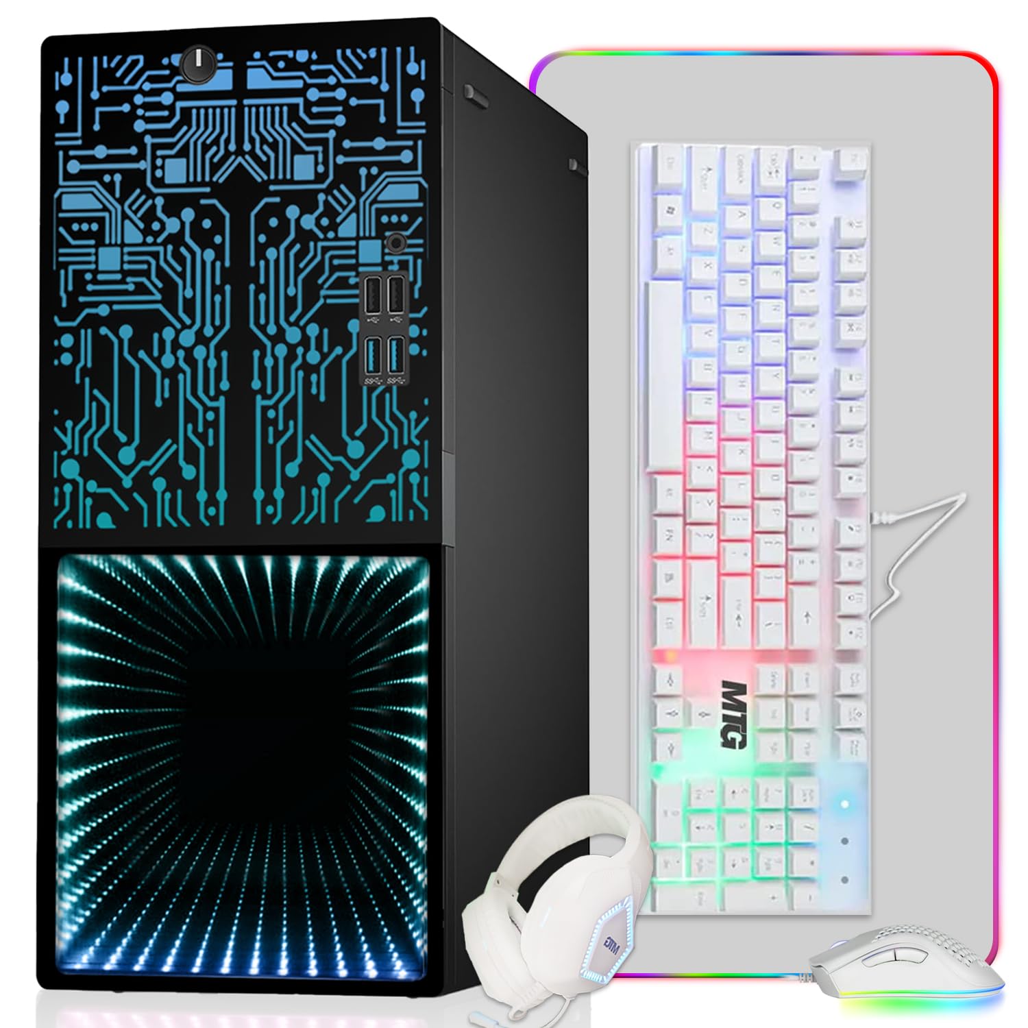 Amazon.com: TechMagnet Gaming PC Desktop Intel core i7 8th Gen ...