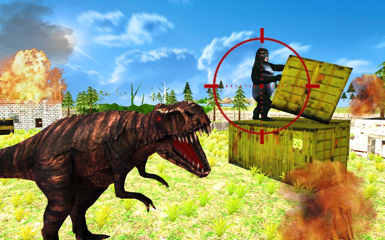 FPS Dinosaur Hunter: Dino Gun Action Games 2018,Dino shooting,TPS ...