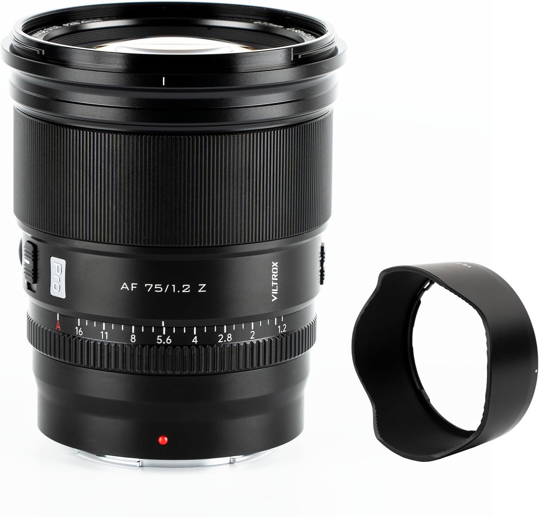 Amazon.com : Viltrox 75mm F1.2 Pro Z-Mount Autofocus APS-C Lens for ...