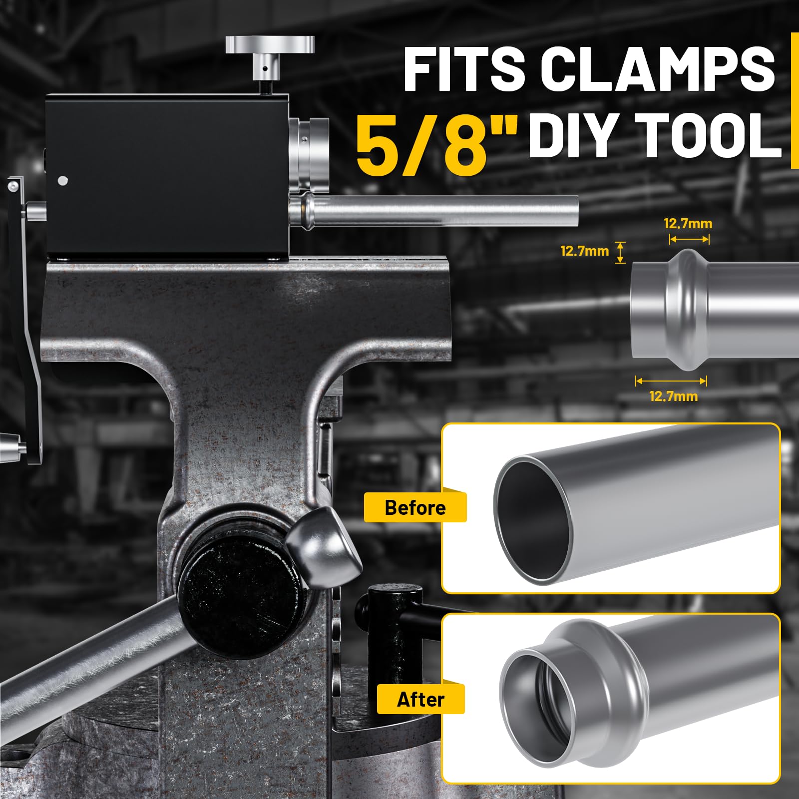 Snapklik.com : Piodelo Upgraded Extended Tube Pipe Tubing Beader Tool ...