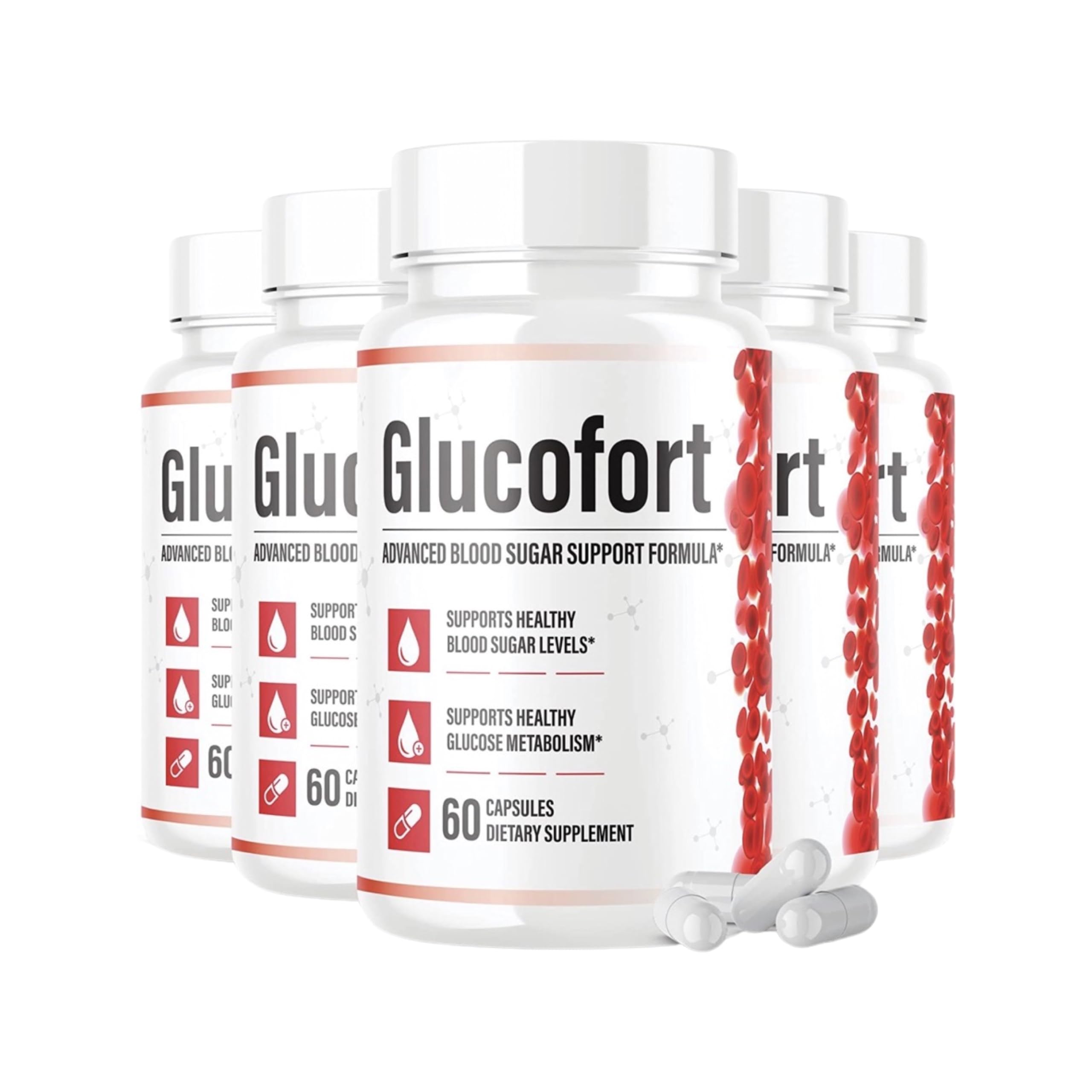 Amazon.com: Mega Hits Glucofort Supplement Support Formula, 300 ...