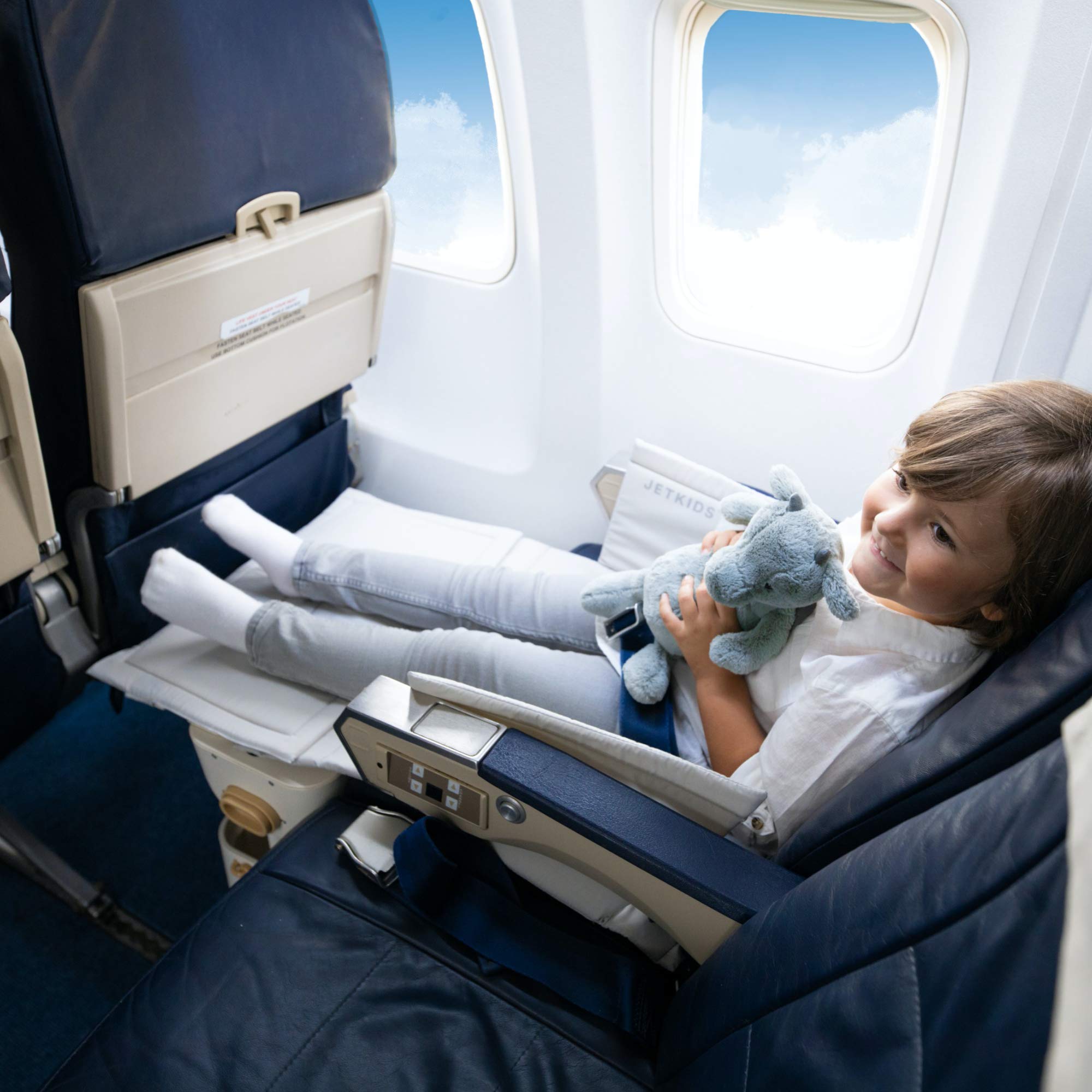 JetKids by Stokke BedBox, Blue Sky - Kid's Ride-On Suitcase & In-Flight ...