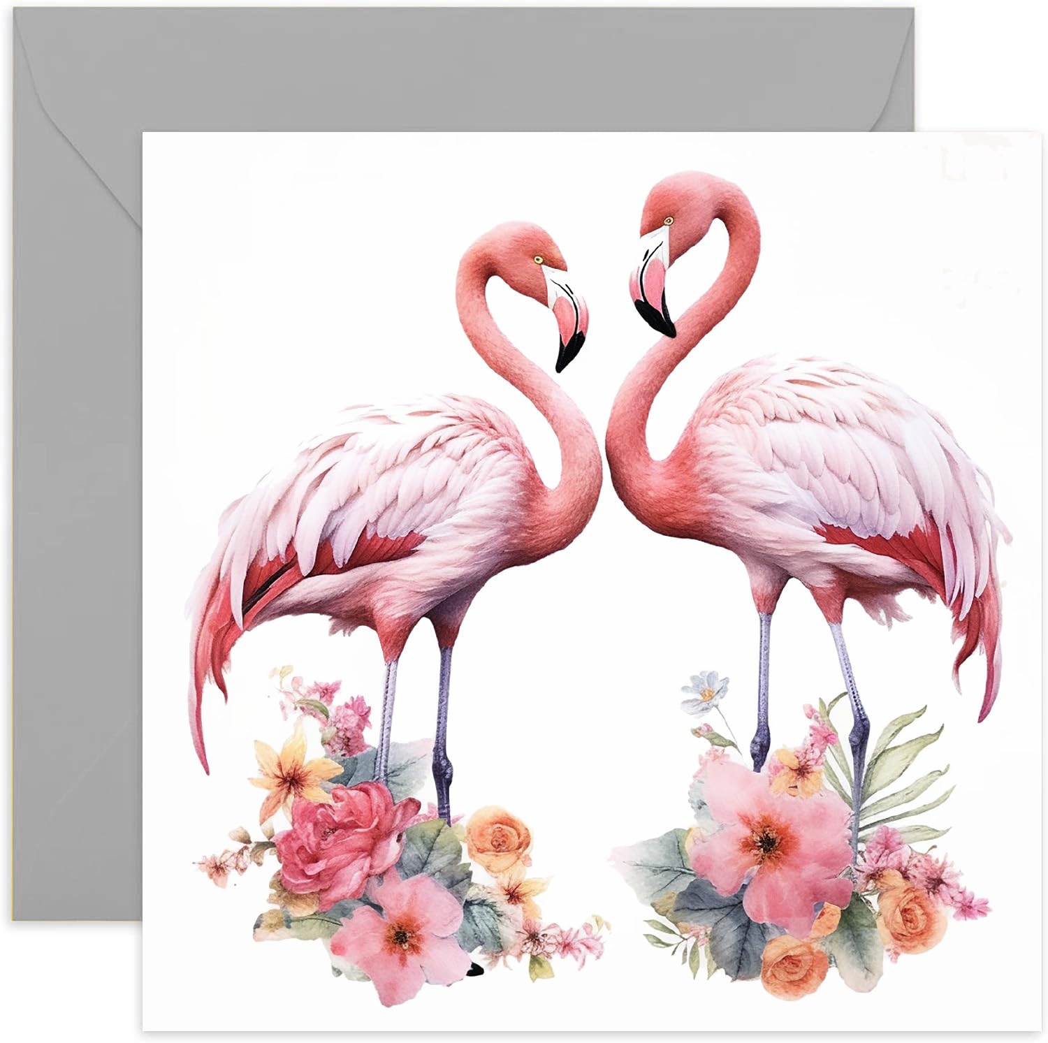 Old English Co. Flamingo Birthday Card for Female Friend - Cute Wedding ...