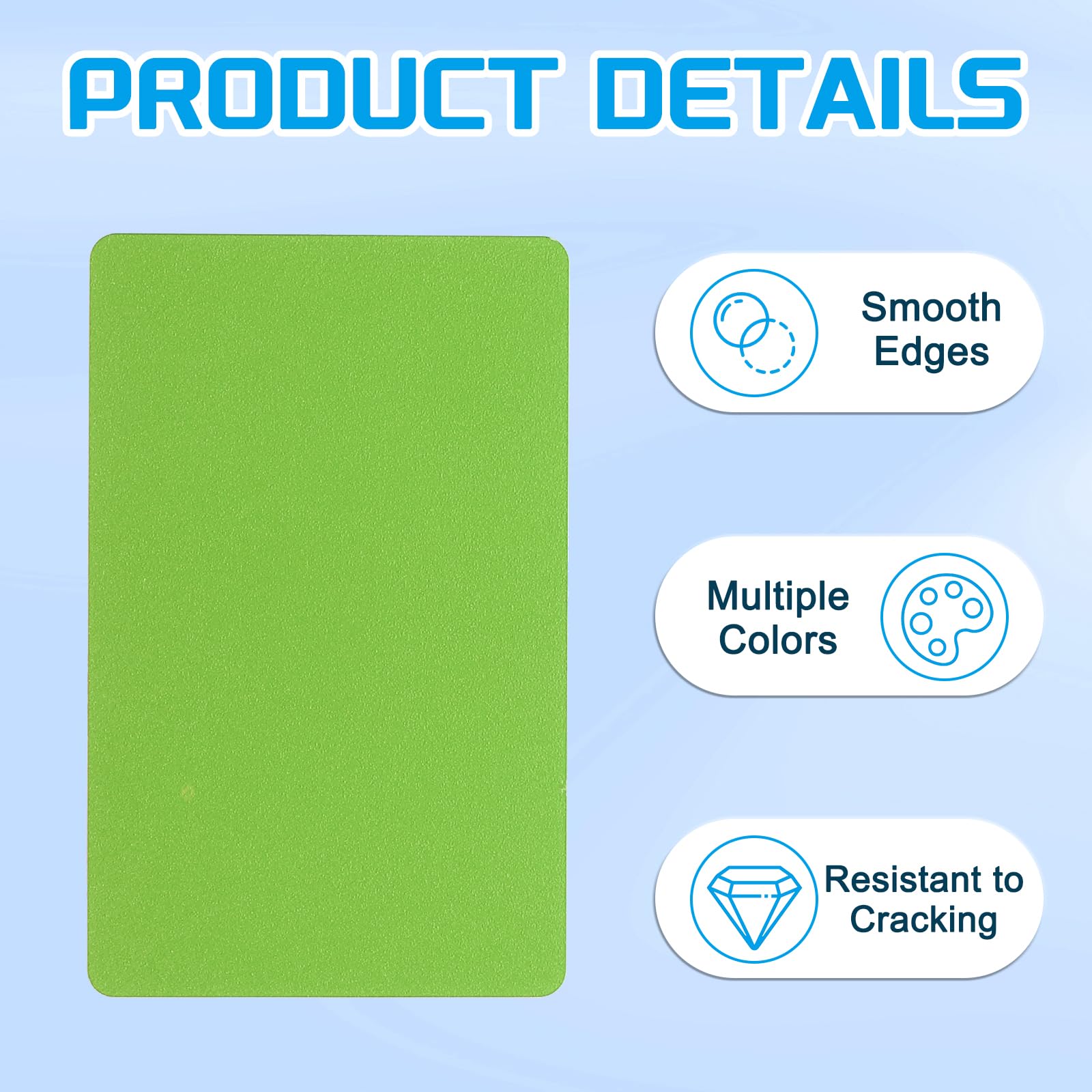 Pvc Blanks PATIKIL 30-Pack Blank PVC Cards - CR80 30 MIL Printable ...