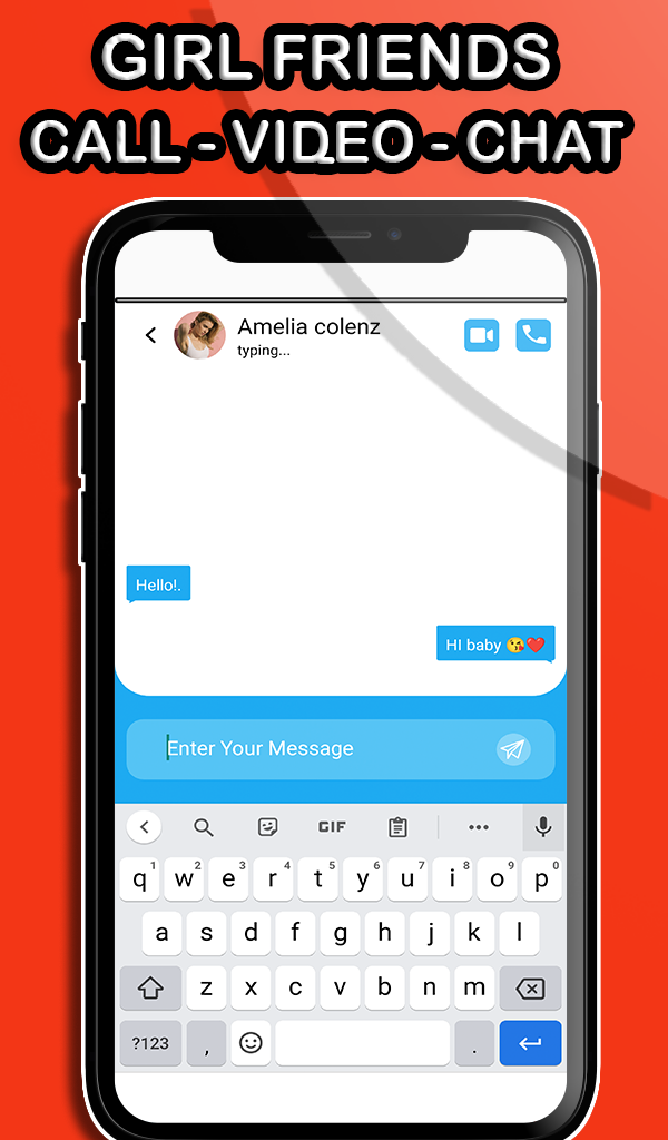 fake Call Girl - Girlfriend Fake Video/Voice Call & Chat Simulator ...