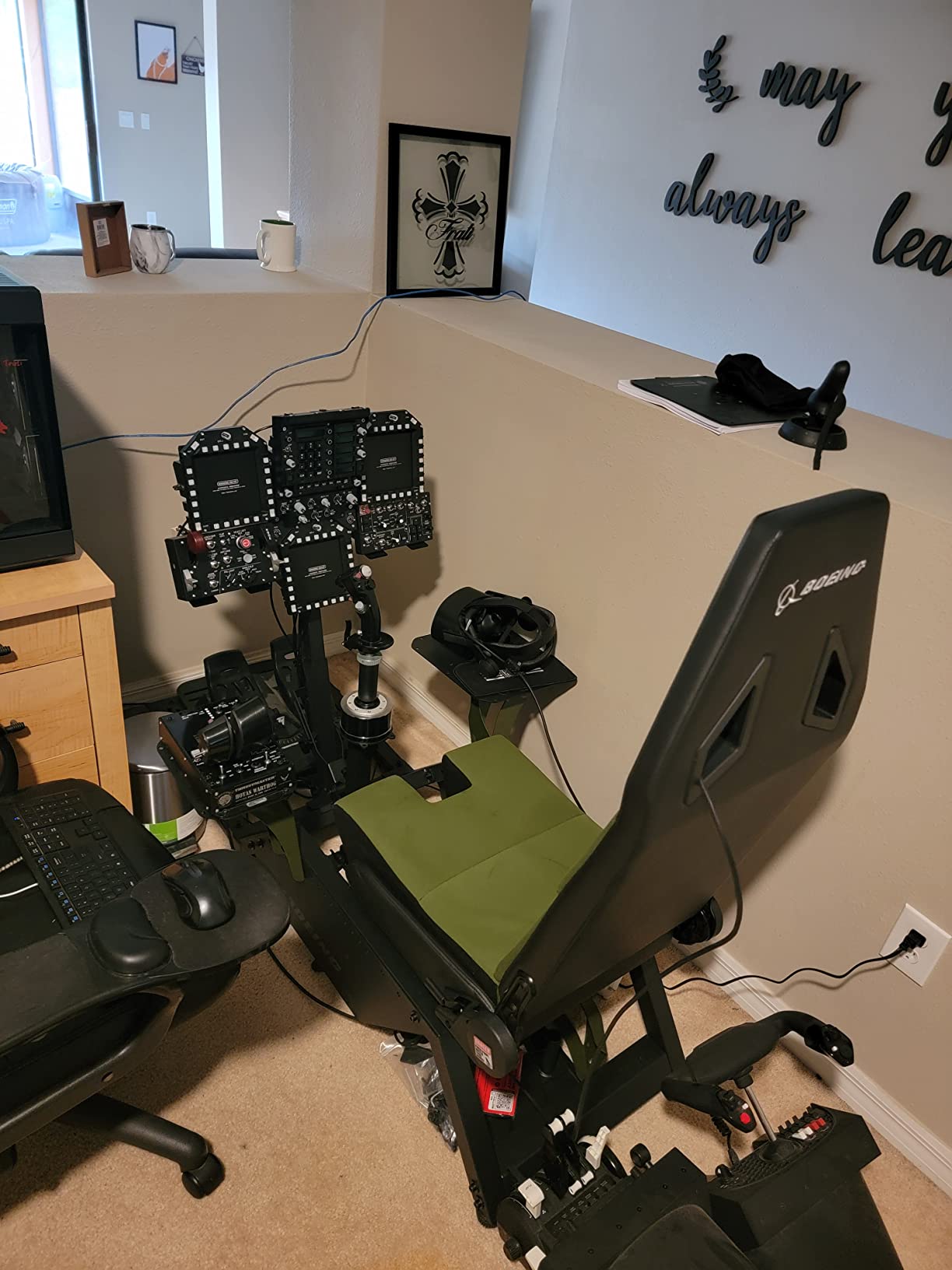 $26/mo - Finance Next Level Racing Flight Simulator Cockpit: Boeing ...