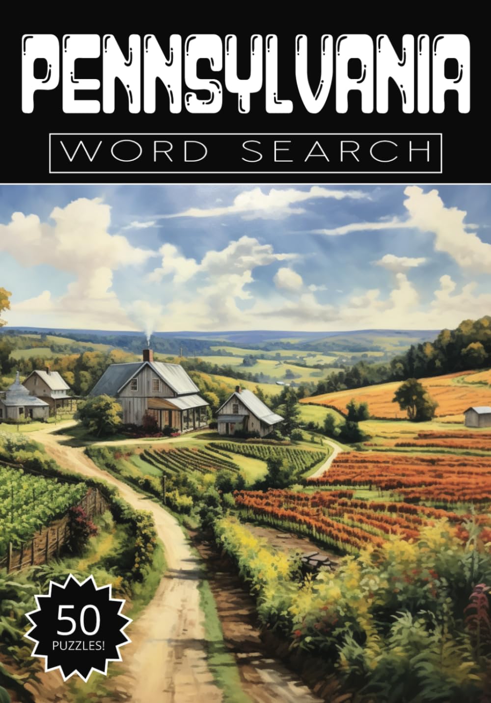 Pennsylvania Word Search: 50 Philadelphia Puzzles, Word Find ...