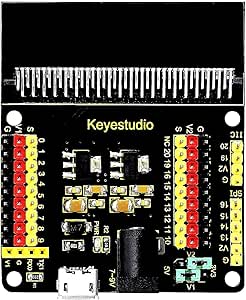 Amazon.com: KEYESTUDIO Microbit Sensor Breakout Board V2 I2C SPI Micro ...