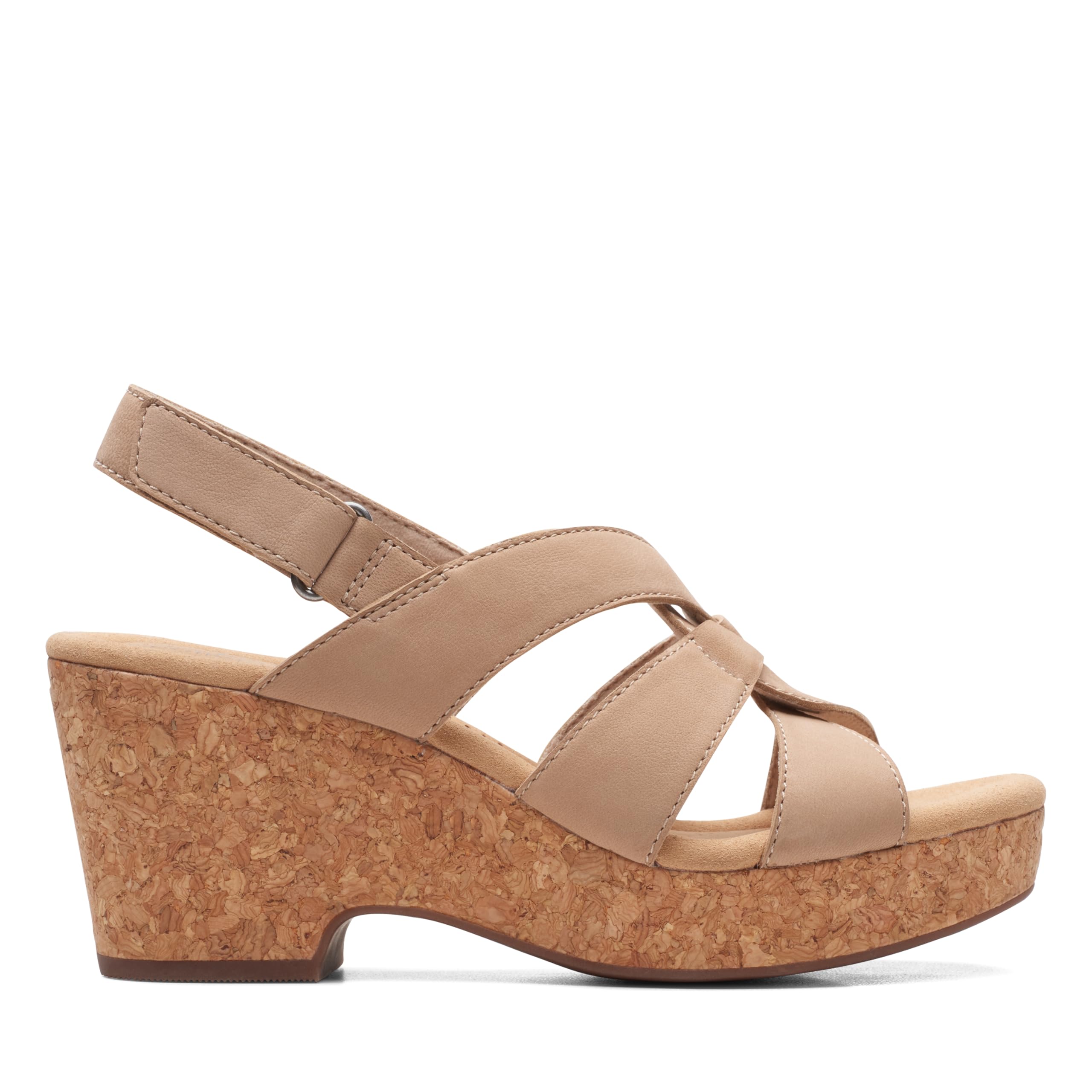 Snapklik.com : Clarks Womens Giselle Beach Wedge Sandal