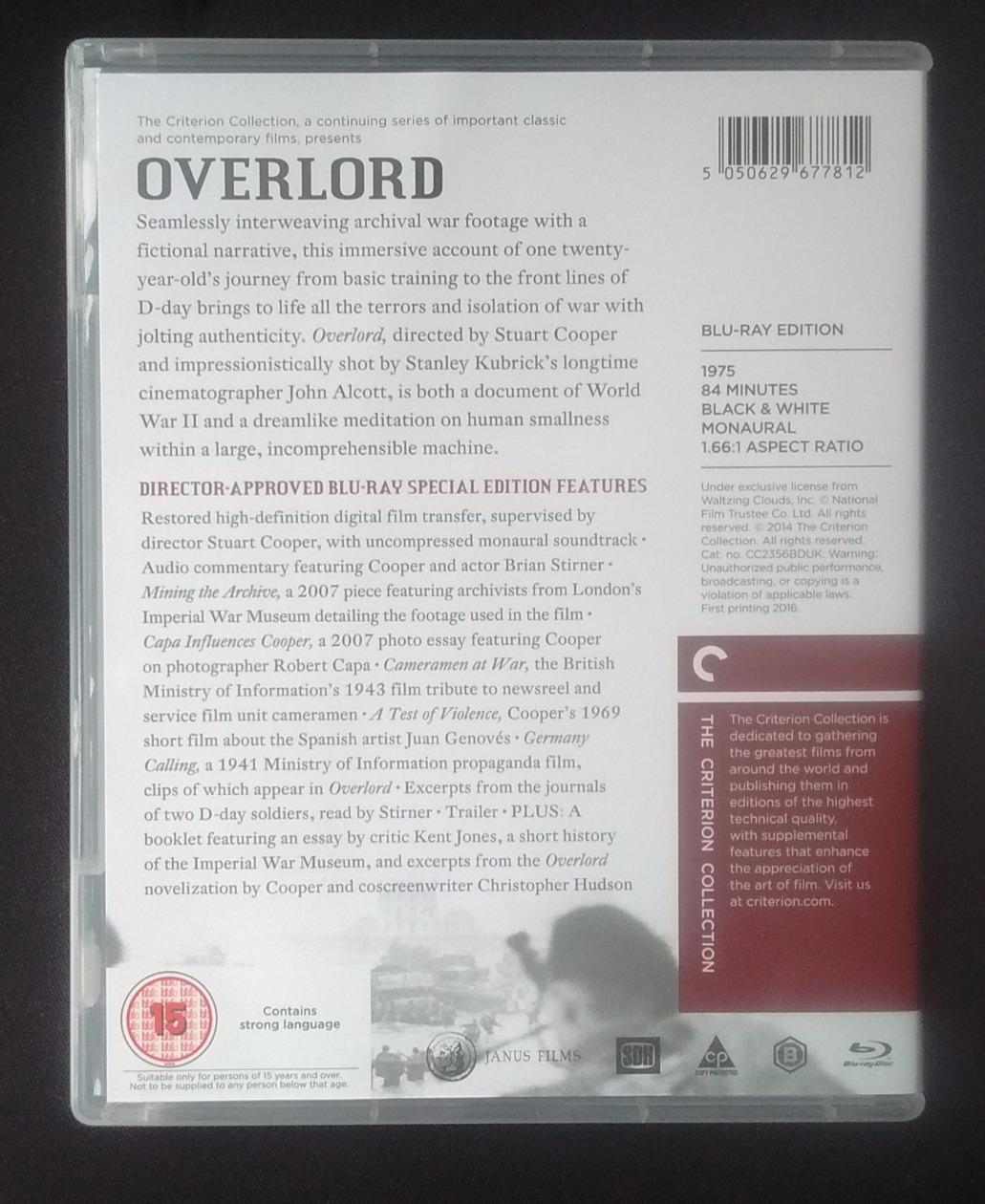 Overlord [VHS] : BRIAN STIRNER, DAVYD HARRIES, NICHOLAS BALL, BRIAN ...