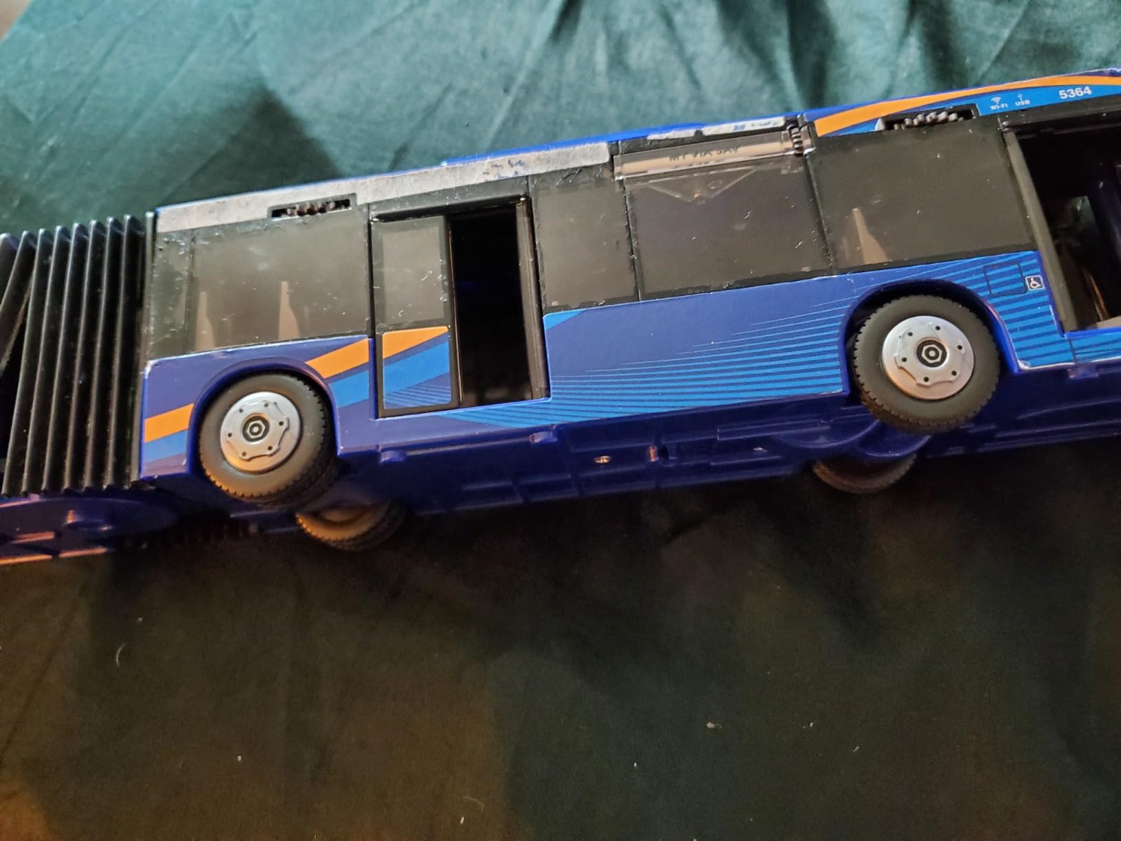 $10/mo - Finance Daron MTA New York City Bus 16" Articulated Bus RT8571 ...