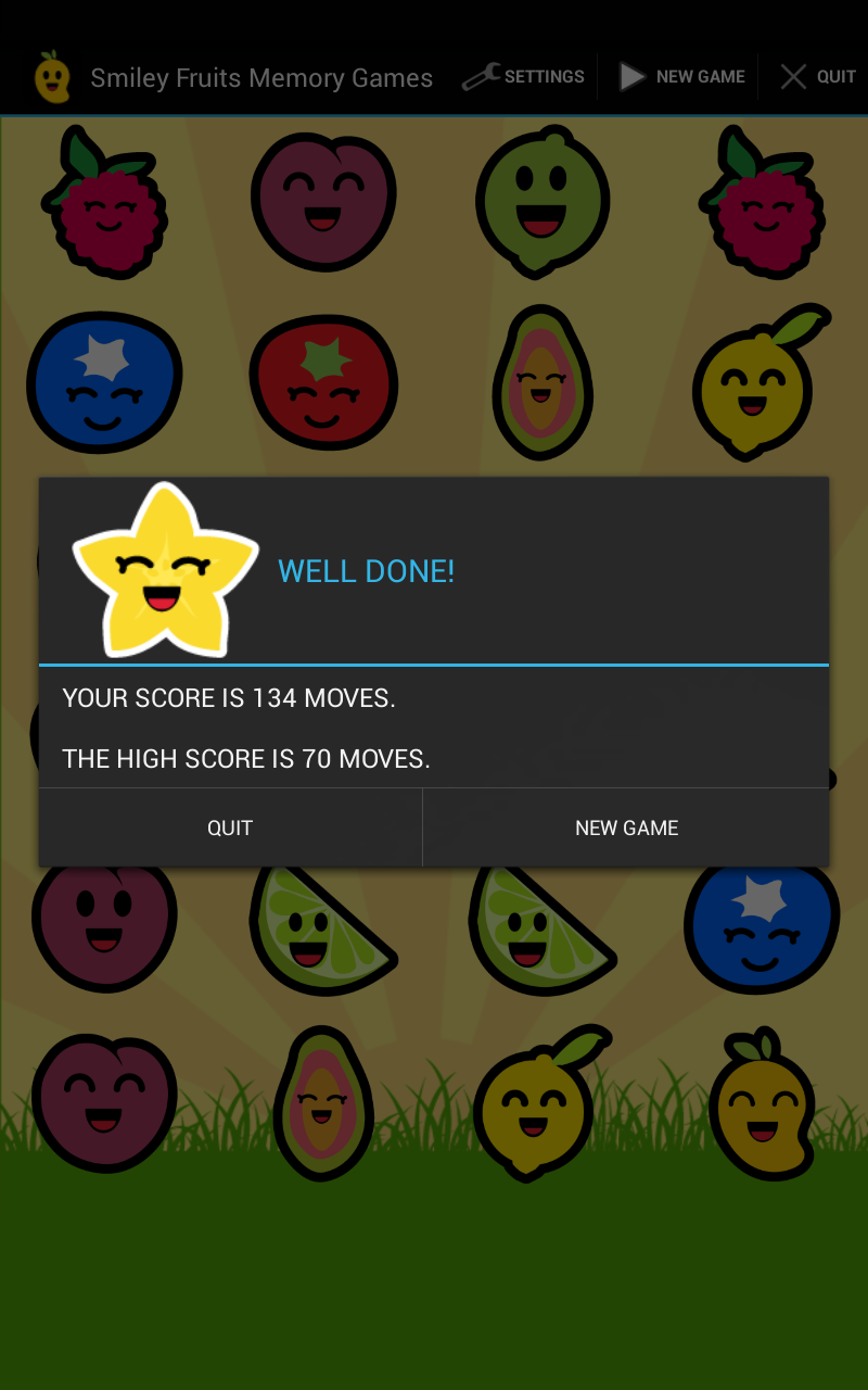 Smiley Fruit Memory Games 2 - App on Amazon Appstore