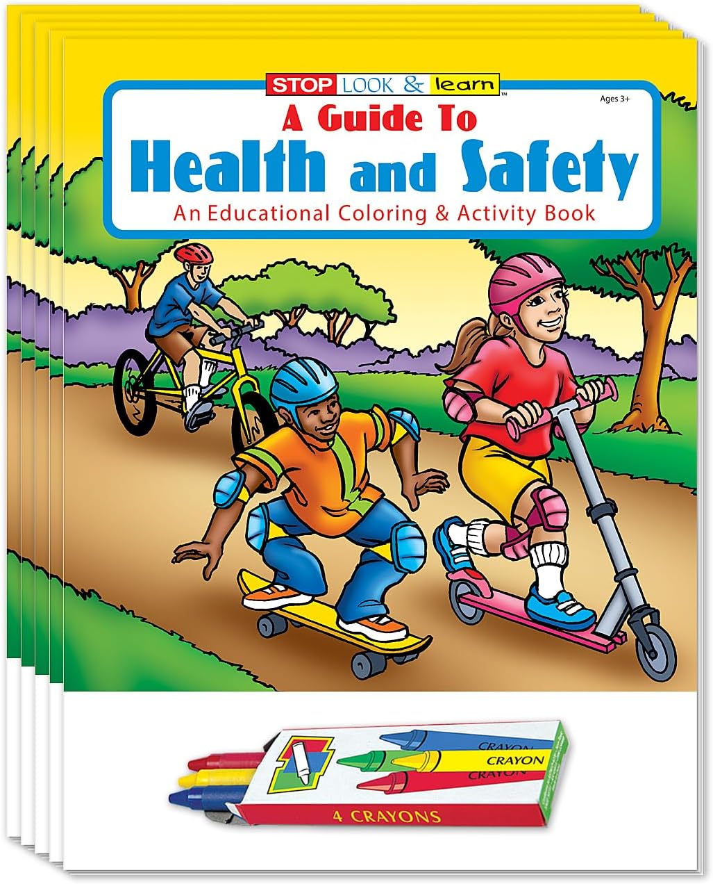 Amazon.com: ZOCO – Health and Safety Coloring & Activity Books for Kids ...