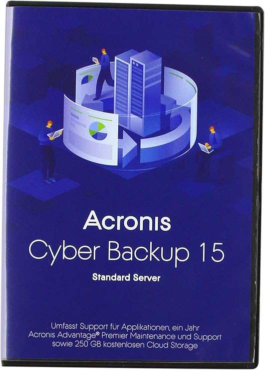 Acronis Cyber Backup Standard Server - Box-Pack + 1 Year Advantage ...