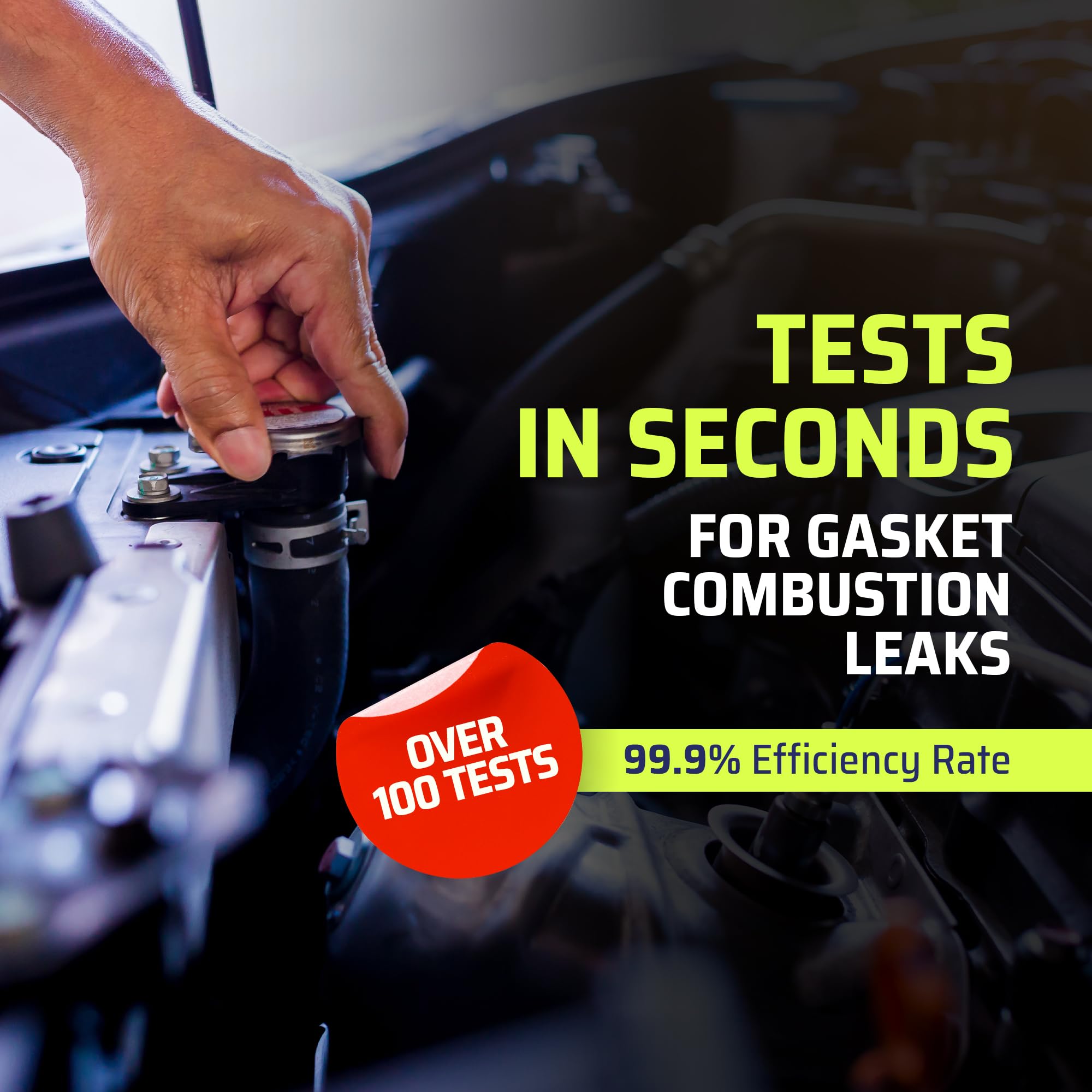 Snapklik.com : Head Gasket Tester Kit Over 100 Tests, Complete ...