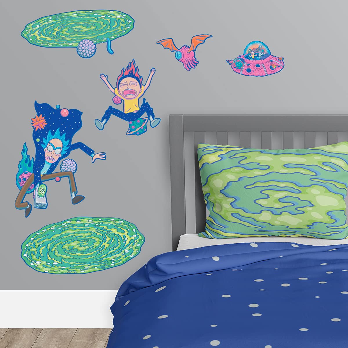 Amazon.com: Cartoon Network Rick and Morty - Portal Large Full Color ...