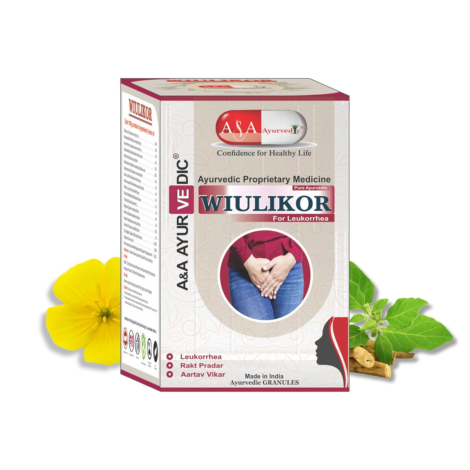 Buy Wiulikor Ayurvedic Leucorrhoea | Likoria Medicine I Women Wellness ...
