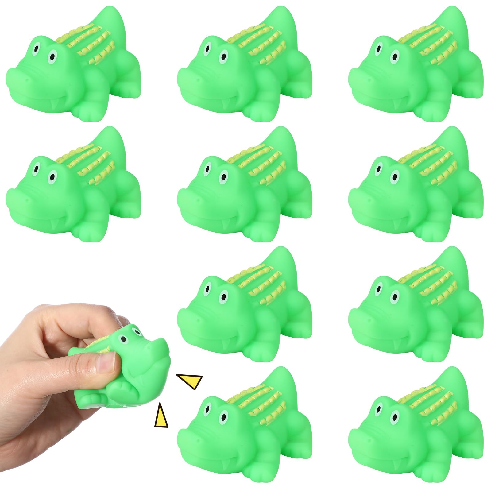 Amazon.com: kymqlyw 50 Pcs Rubber Crocodile Bath Toy Bulk Mini ...