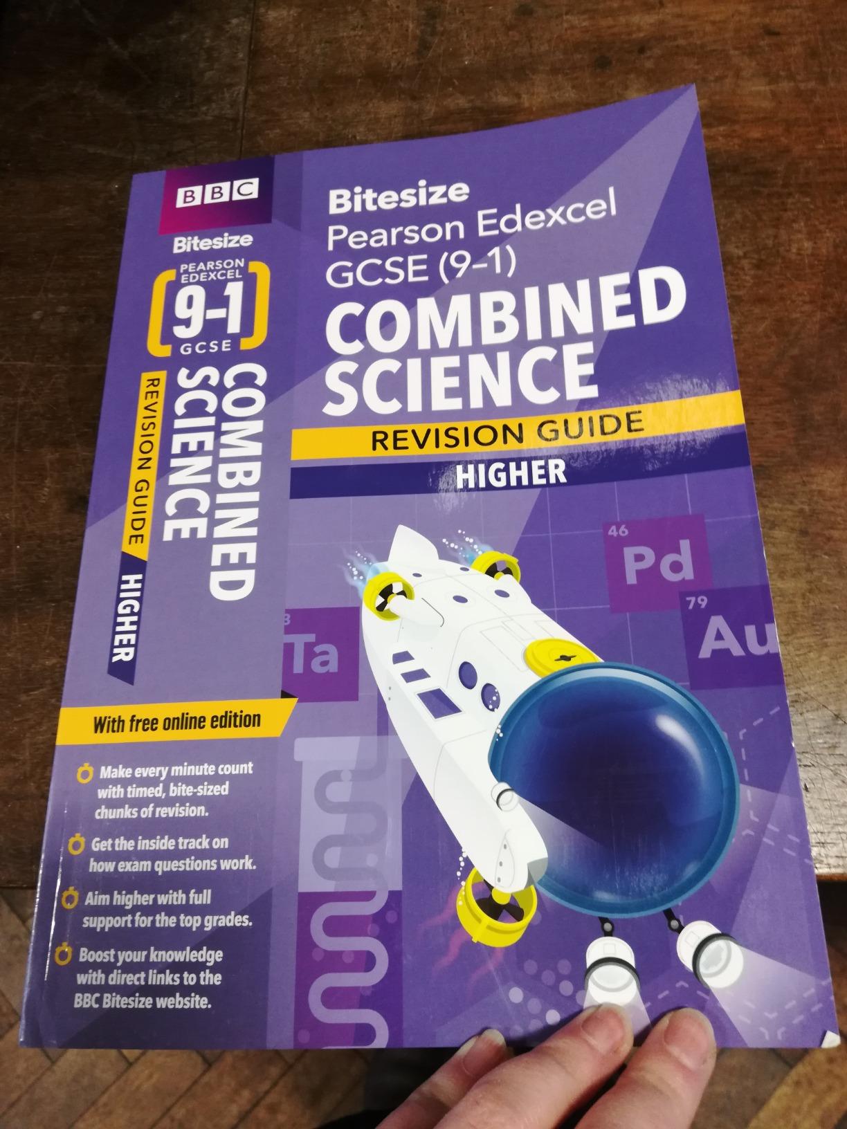 BBC Bitesize Edexcel GCSE (9-1) Combined Science Higher Revision Guide ...