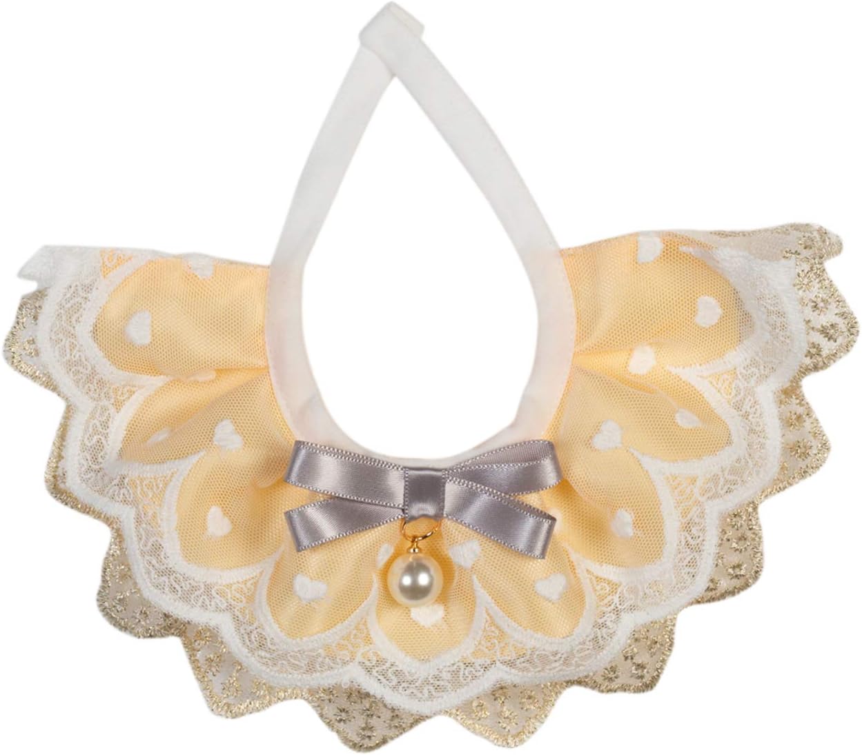 Amazon.com : FUN LAVIE 2PCS Dog Cat Collar Pearl Pet Bib Cute Scarfs ...