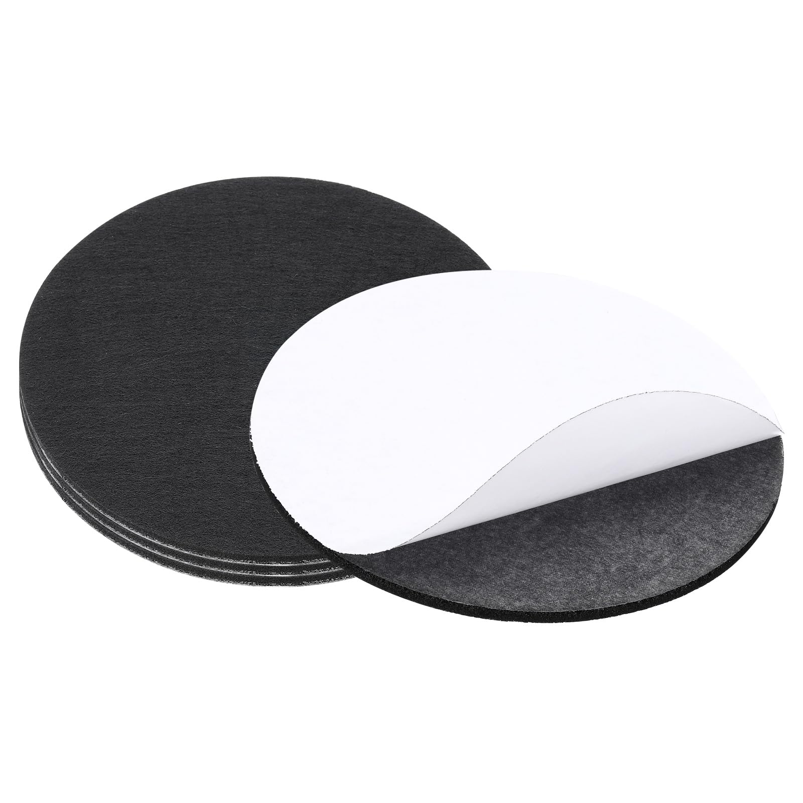 PATIKIL 6" Diameter Felt Furniture Pads, 4 Pack 1/5" Thick Lamp Base ...