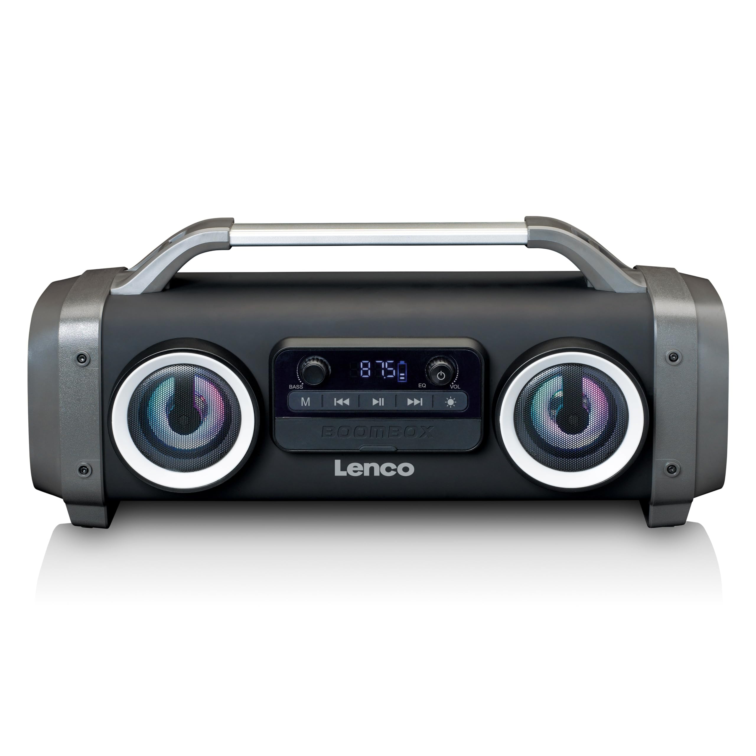 Lenco SPR-100BK Splash-Proof Bluetooth Speaker User Manual