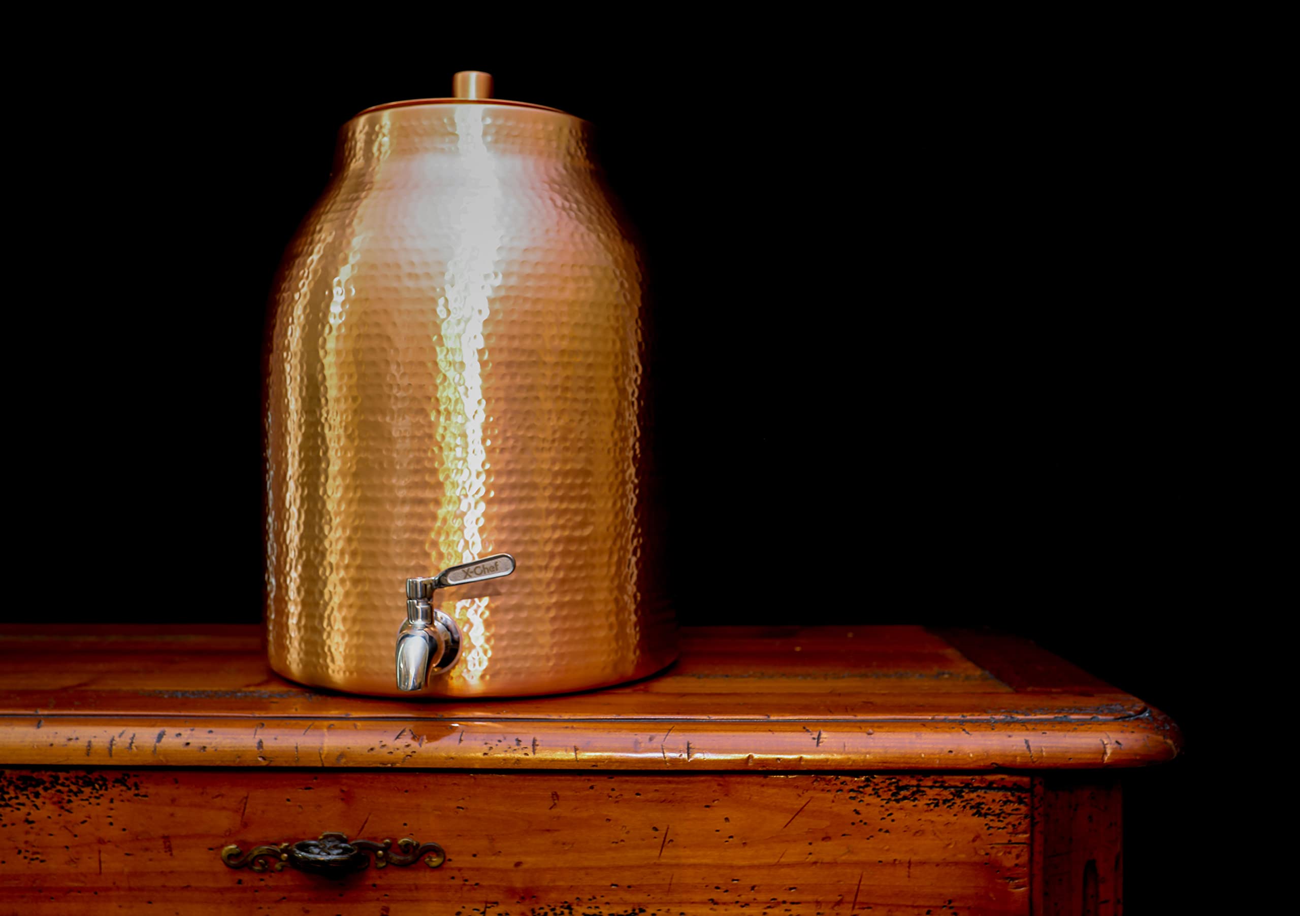 Snapklik.com : HandCrafted 100% Pure Copper Water Dispenser