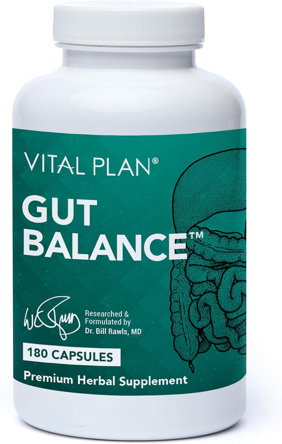 Amazon.com: Vital Plan Gut Balance Supplement by Dr. Bill Rawls ...