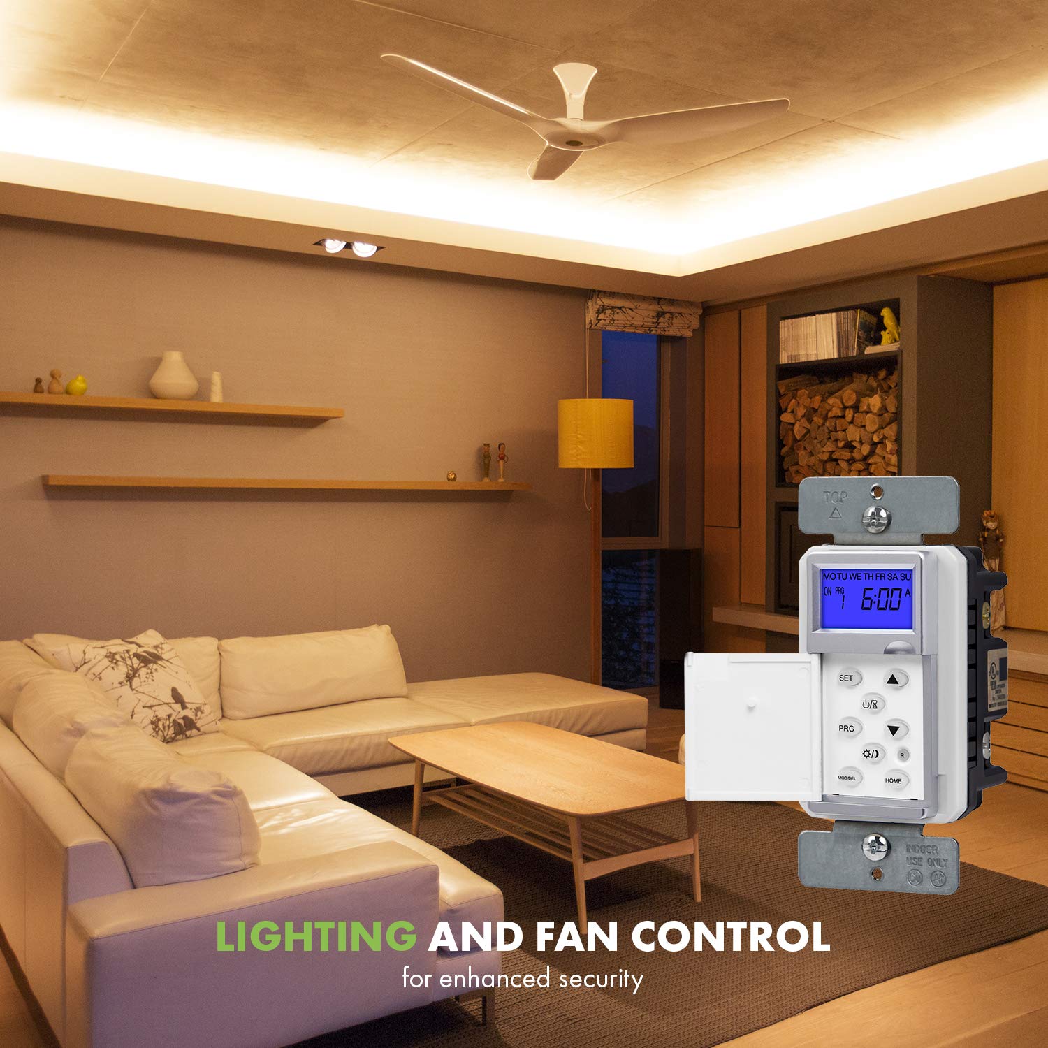 Snapklik.com : Digital Astronomic Timer Switch, 7-Day Programmable ...