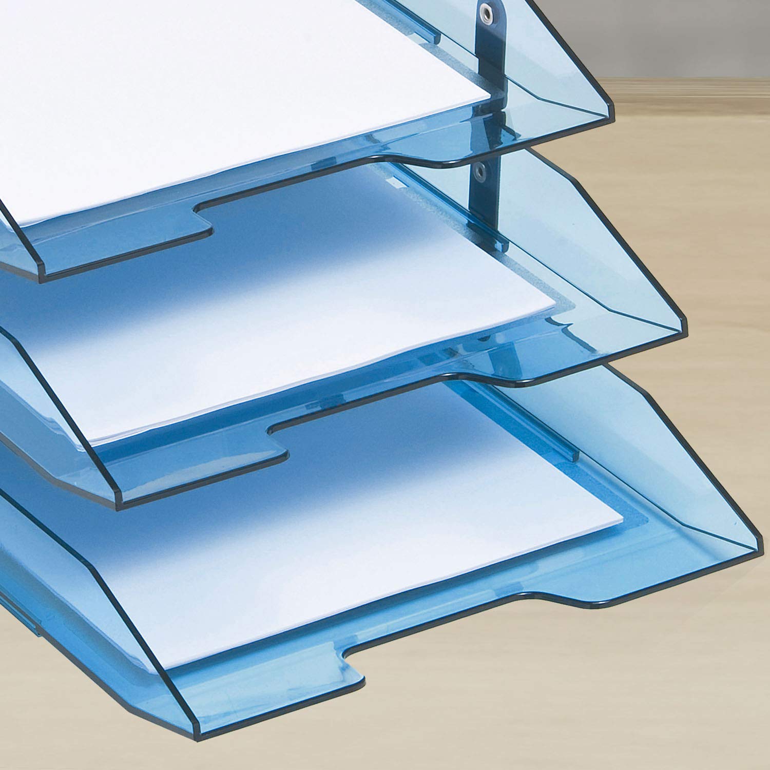 Snapklik.com : Acrimet Collapsible Articulated Letter Tray 3 Tier ...