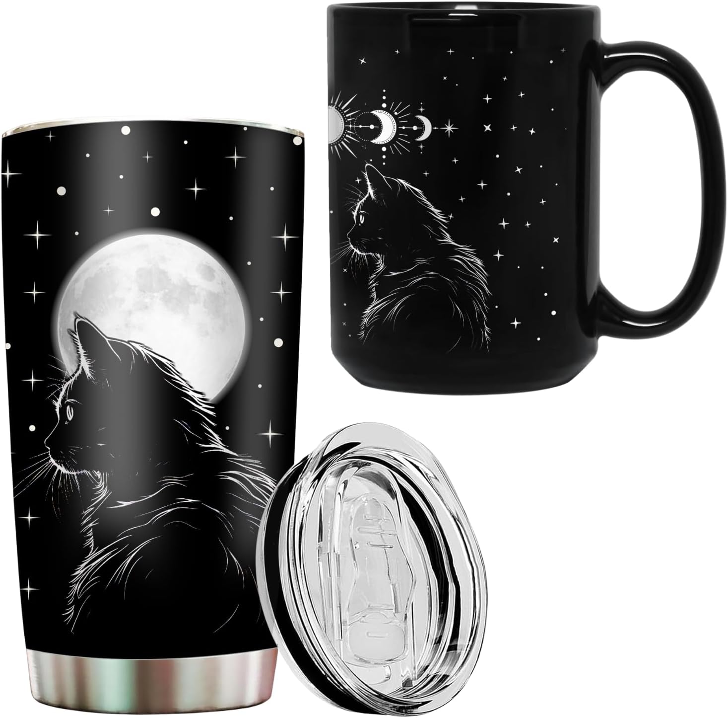 Amazon.com: Black Cat Mug Cat Coffee Mug Cat Lover Gifts For Women ...