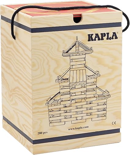 Amazon.com: KAPLA Wooden Construction Set - 280 Building Planks in a ...