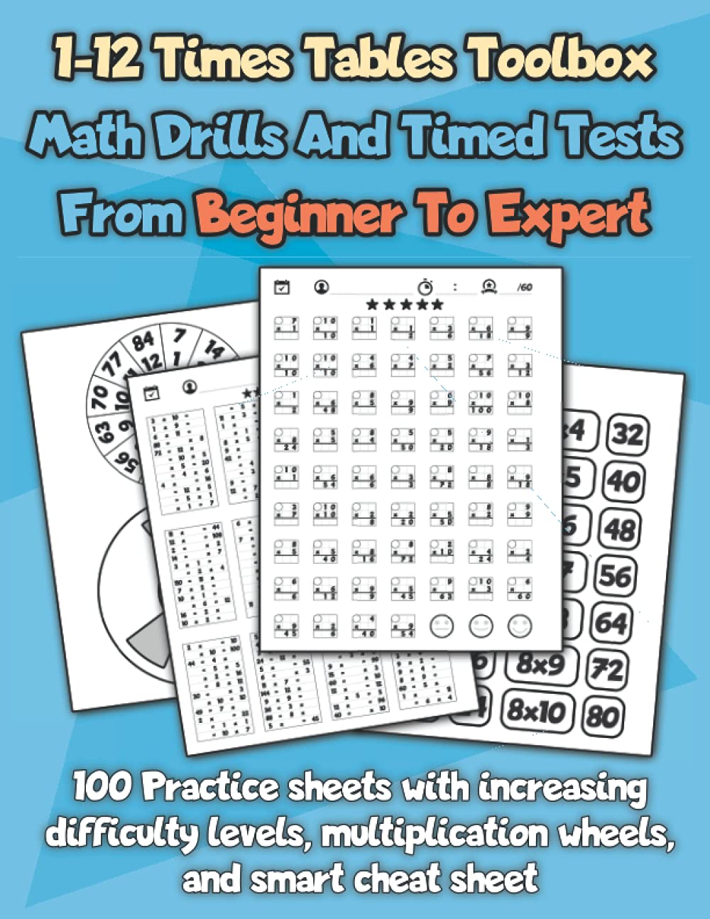1 12 Times Tables Toolbox Math Drills And Timed Tests | Desertcart INDIA