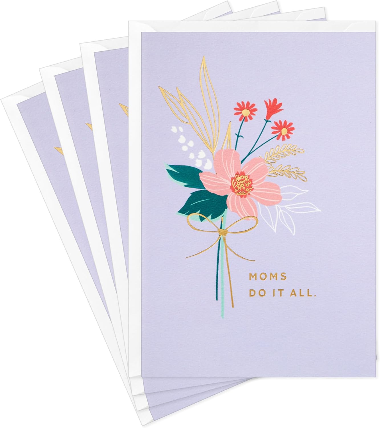 Amazon.com : Hallmark Signature Mother's Day Cards, Pack of 4 (Moms Do ...