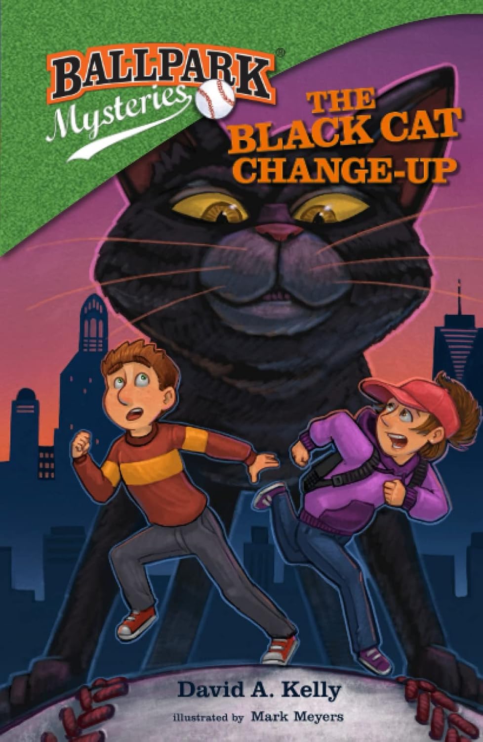 Amazon.com: Ballpark Mysteries #19: The Black Cat Change-Up ...