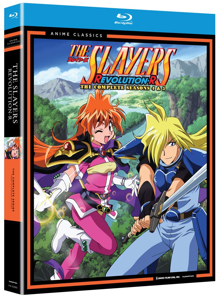 Amazon.com: Slayers: Complete Seasons 4 & 5 (Classic) [Blu-ray] : Lisa ...