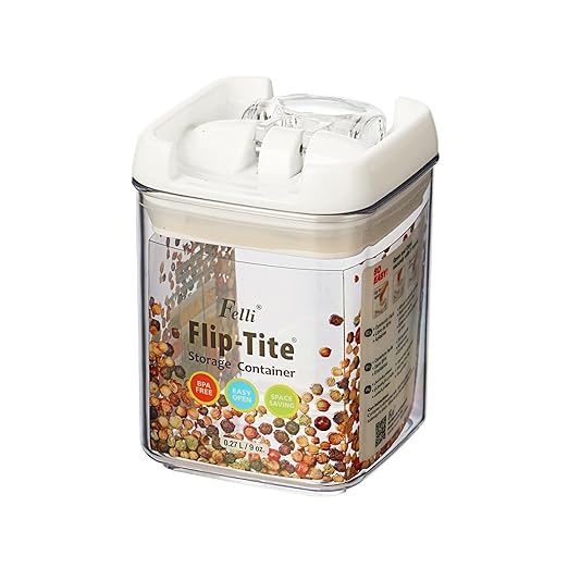 Buy Felli®️ Flip-Tite Acrylic Airtight Food Storage Container With Flip ...