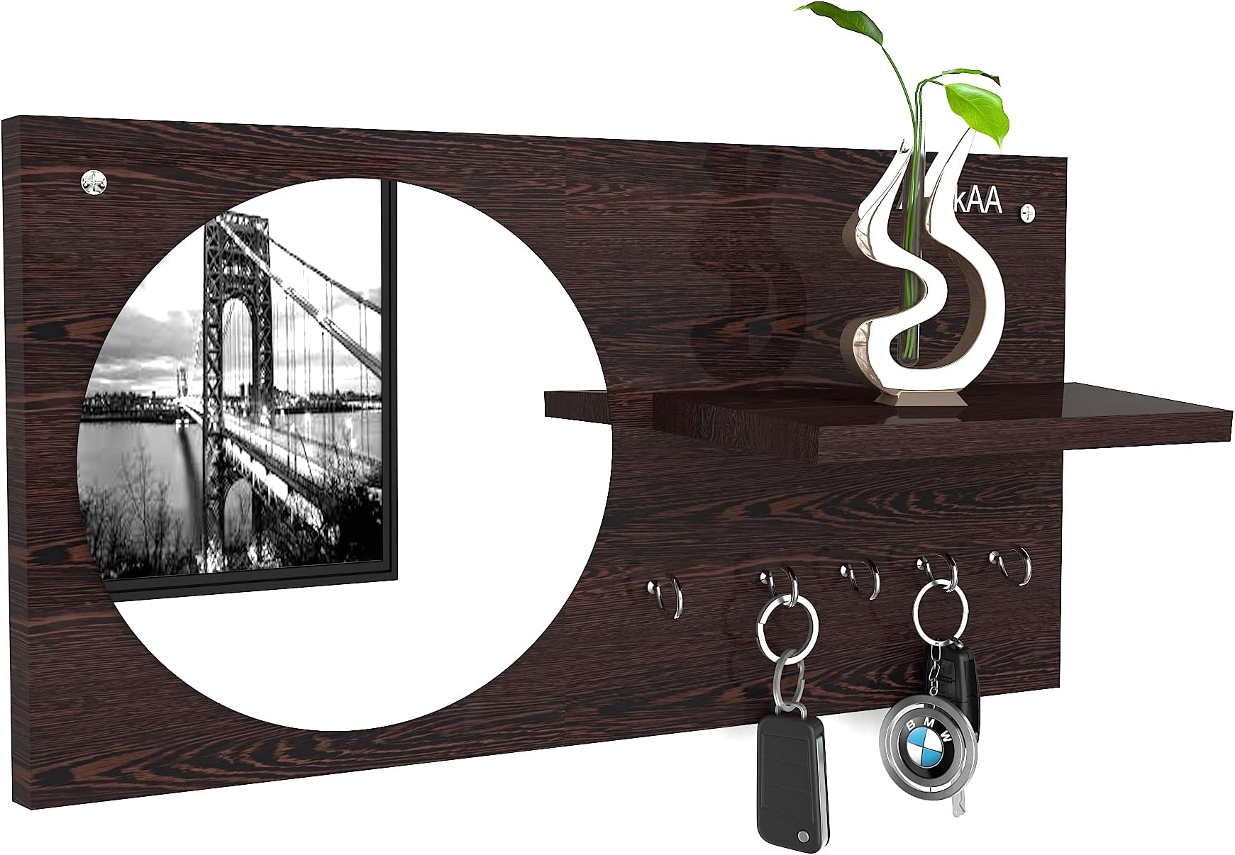 Anikaa Alyssa Wood Key Holder/Wall Mounted Key Holder/Key Hold/Key ...