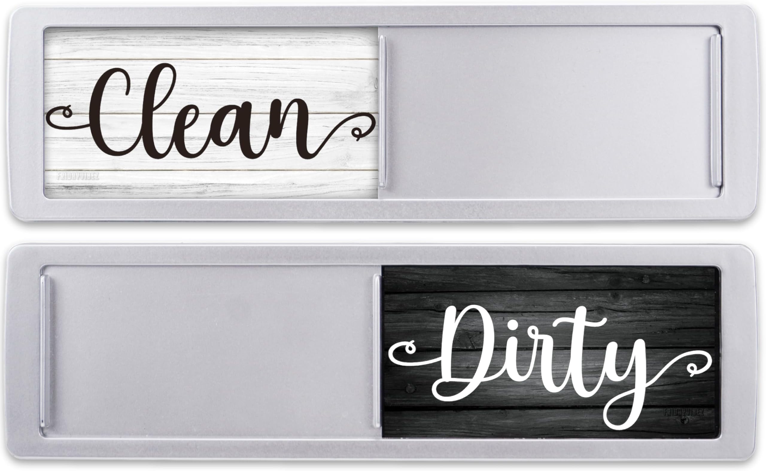 Amazon.com: Kichwit 304 Stainless Steel Clean Dirty Dishwasher Sign ...