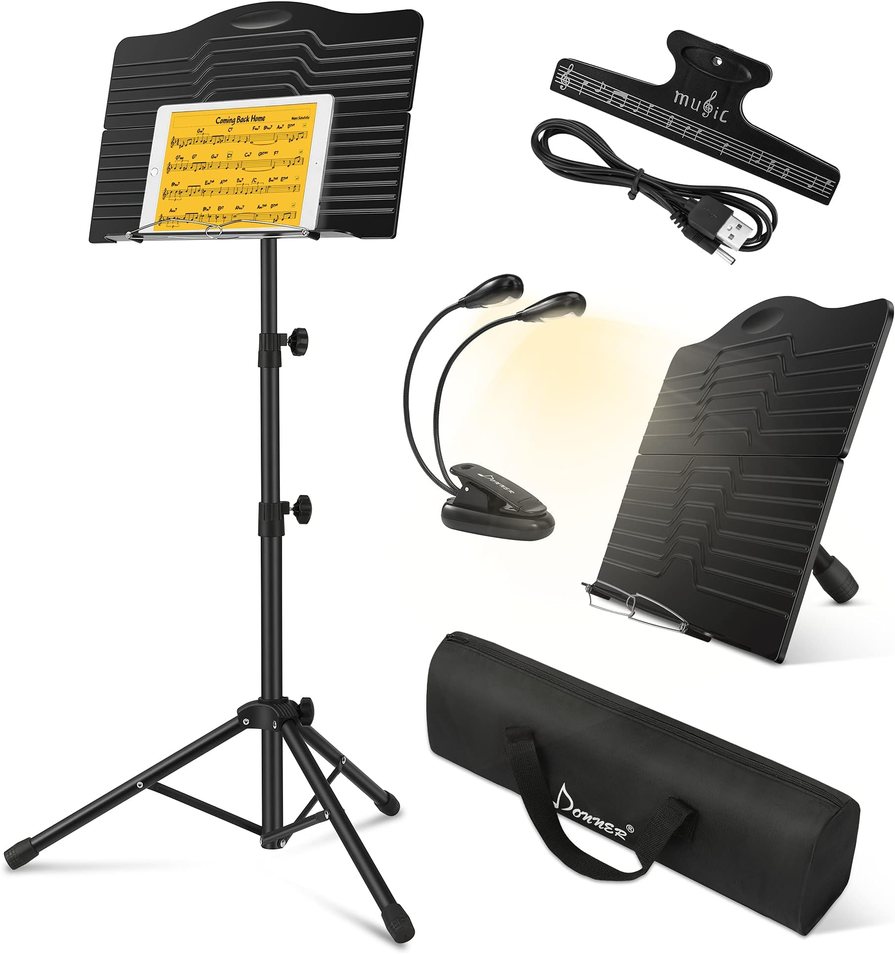 PROEL RSM300 - Leggio Musicale Leggero e Pieghevole per Spartiti ...