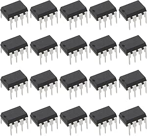 eMagTech 50Pcs Operational Amplifier LM358N Low Power Dual Operational ...